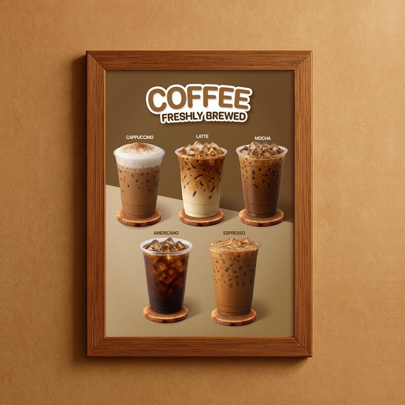 Coffee Menu - Etsy
