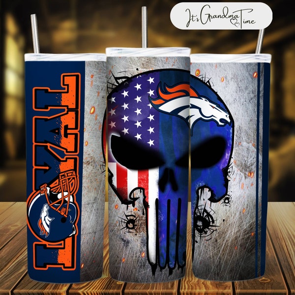 Denver Broncos Tumbler Wrap - Etsy