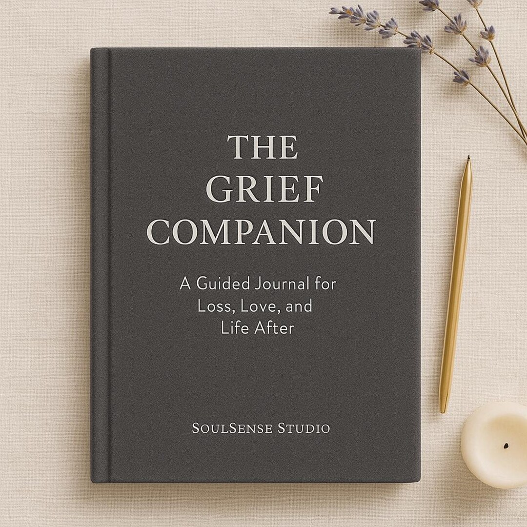 Grief Healing Journal | Guided Grief Workbook for Loss & Emotional ...