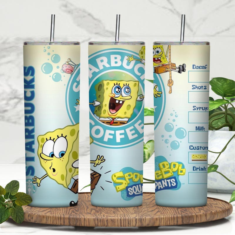 Spongebob Cup - Etsy