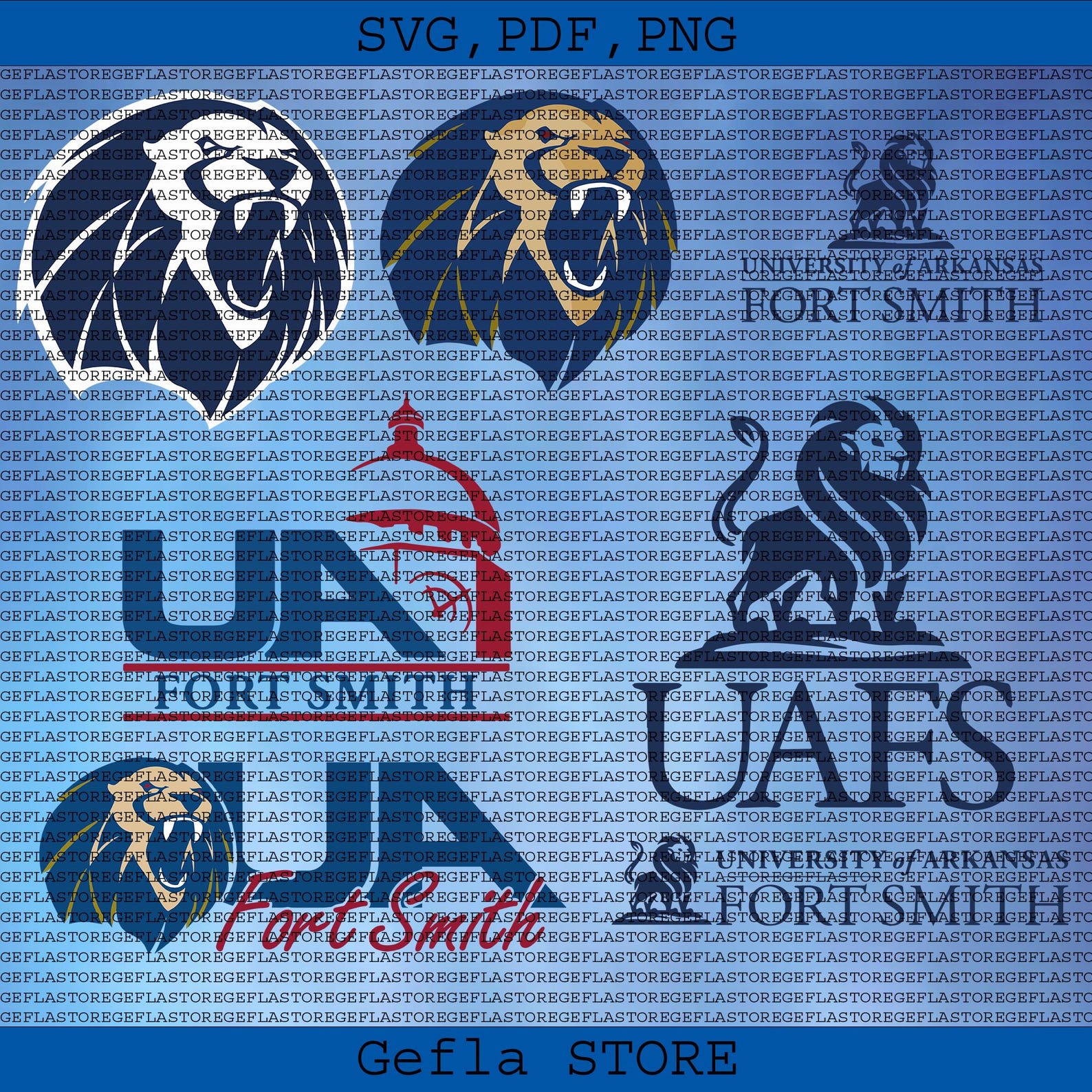 High Quality Arkansas Forth Smith University SVG, Athletics, Cricut ...