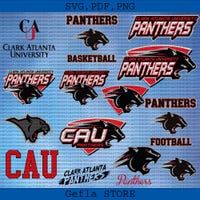 Clark Atlanta, Clark Svg, Panthers Png, CAU Svg Flag Svg, Clark ...