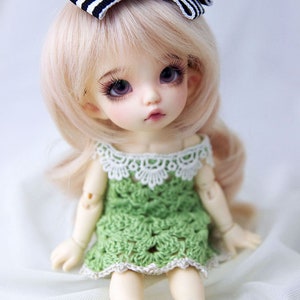 Cute Crocheted Dress for Pukifee, Lati Yellow - Etsy