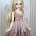 Cappuccino Beige Dress for Bjd MSD and Tonner Dolls - Etsy