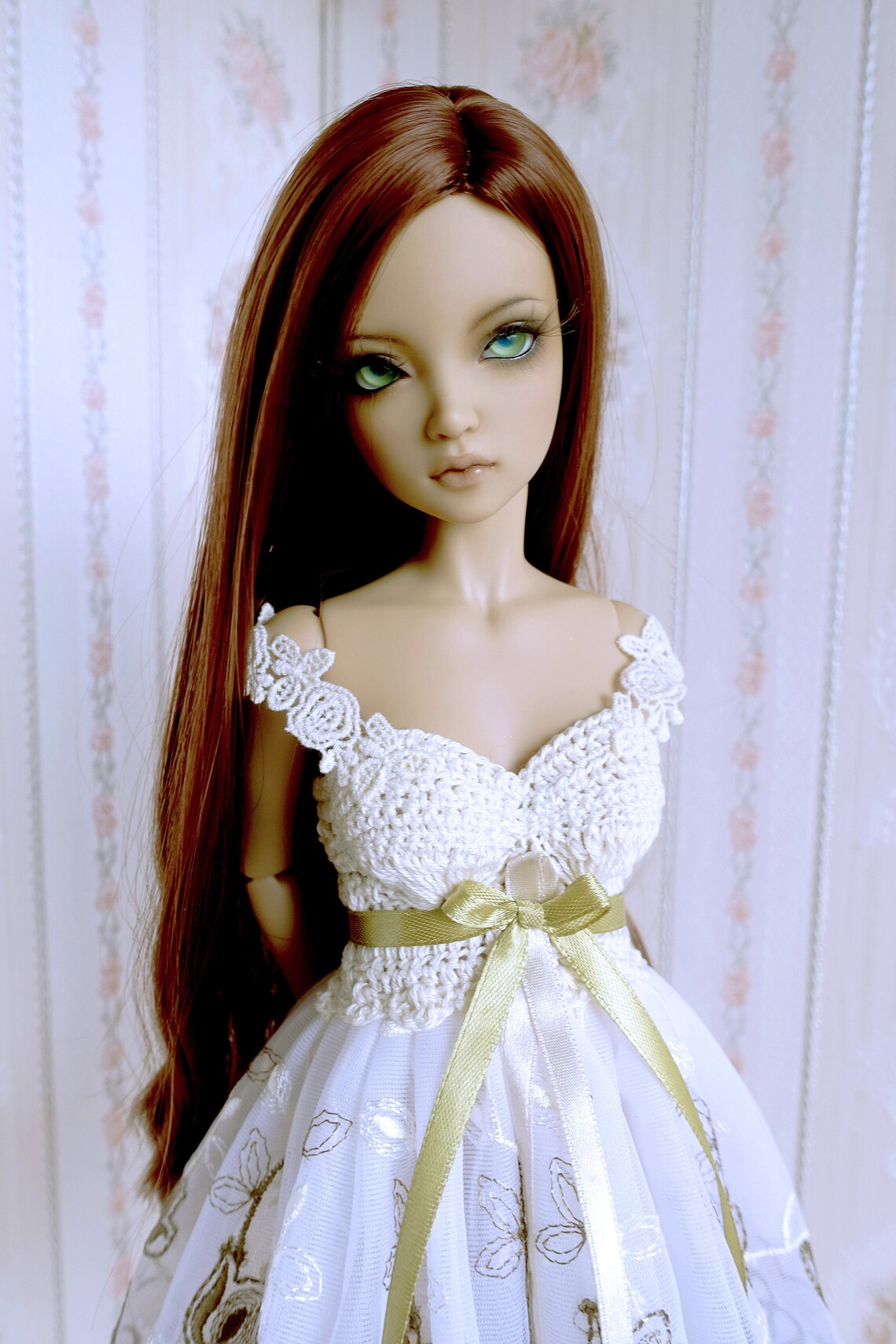 Cream & Olive Dress for Bjd MSD Iplehouse JID Doll - Etsy