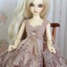 Cappuccino Beige Dress for Bjd MSD and Tonner Dolls - Etsy