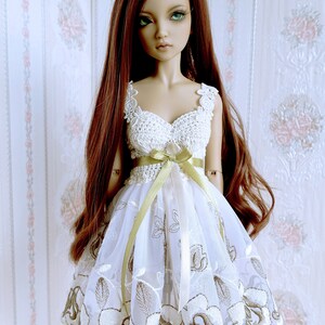 Cream & Olive Dress for Bjd MSD Iplehouse JID Doll - Etsy