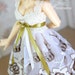 Cream & Olive Dress for Bjd MSD and Tonner Dolls - Etsy