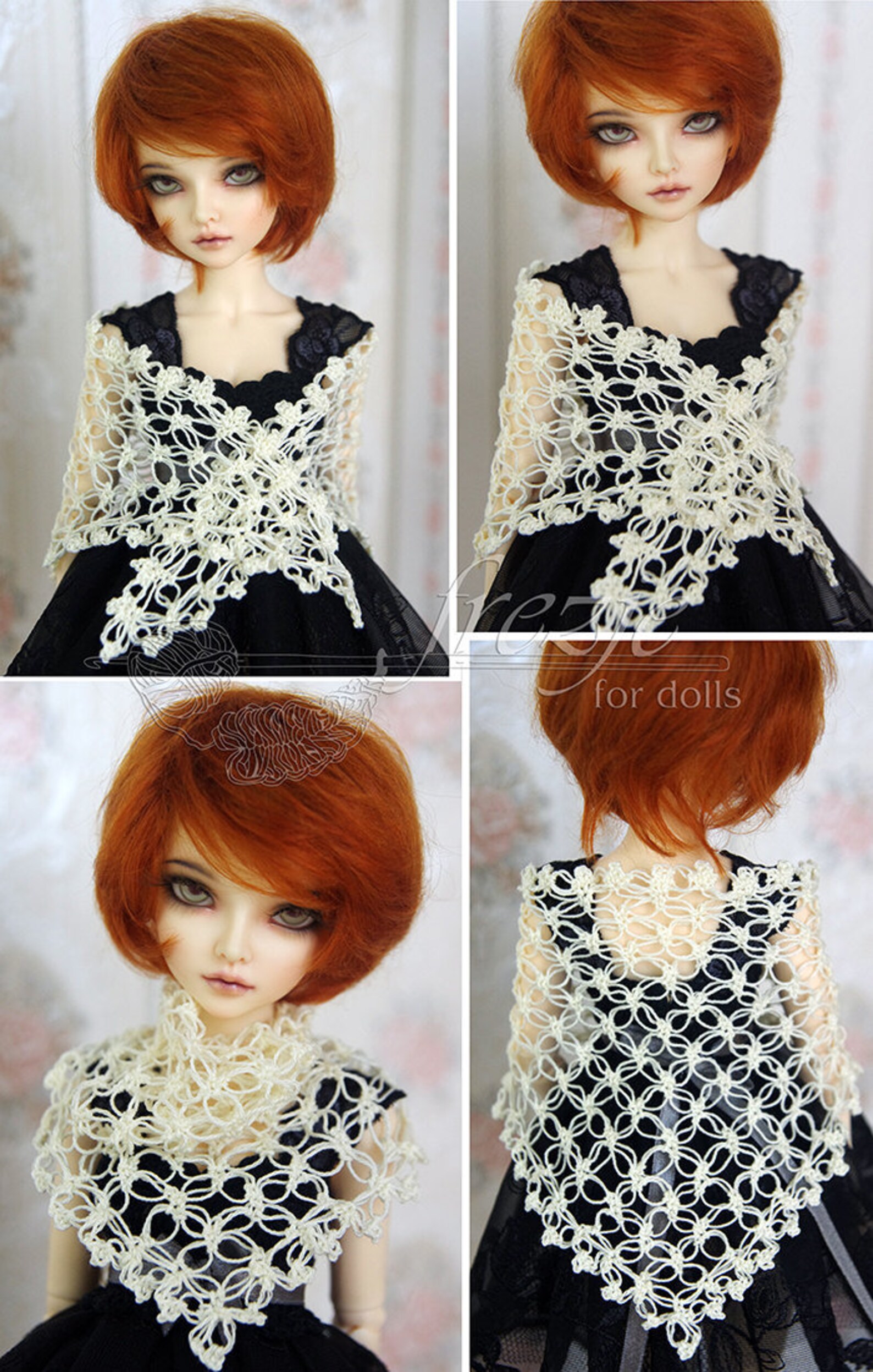 Shawl for Bjd MSD Various Colors - Etsy