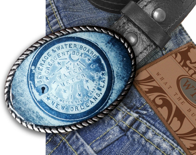 New Orleans Water Meter Belt Buckle - Etsy