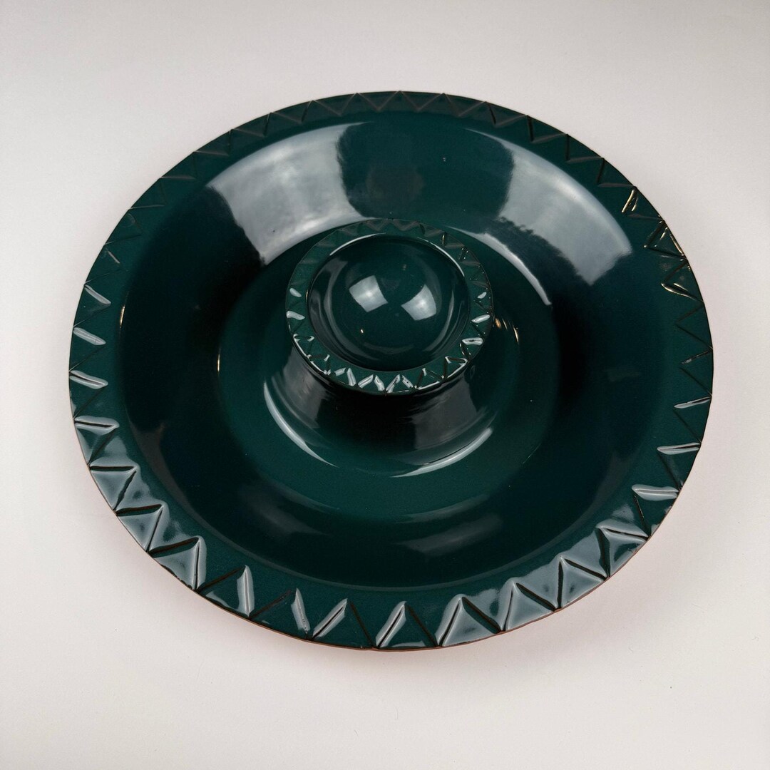 Vintage Keller Ltd Mexican Fiesta Chip and Salsa Bowl Green 13” - Etsy