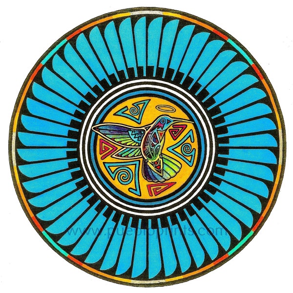 Authentic Native Art Print - Etsy