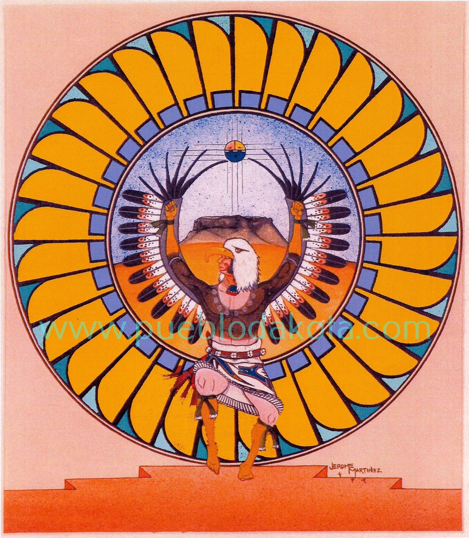 Native American Art Native American Art Print San Ildefonso Pueblo