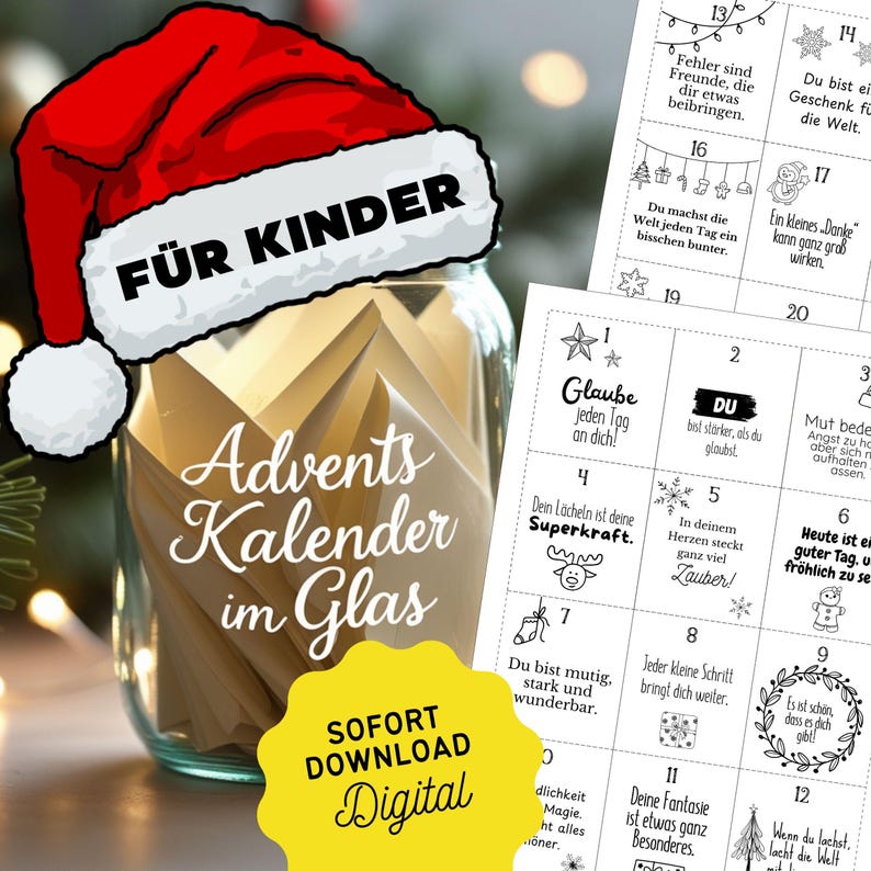 Adventskalender Sprüche Zum Ausdrucken Pdf