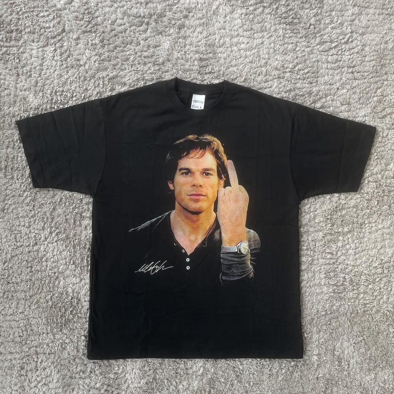 Dexter Morgan Middle Finger - Etsy