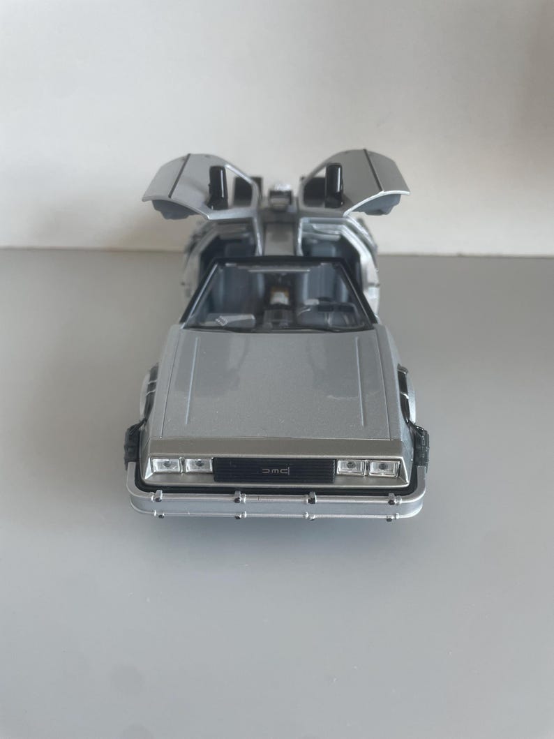 Back to the Future Delorean Time Machine Replica – Diecast Collectible ...