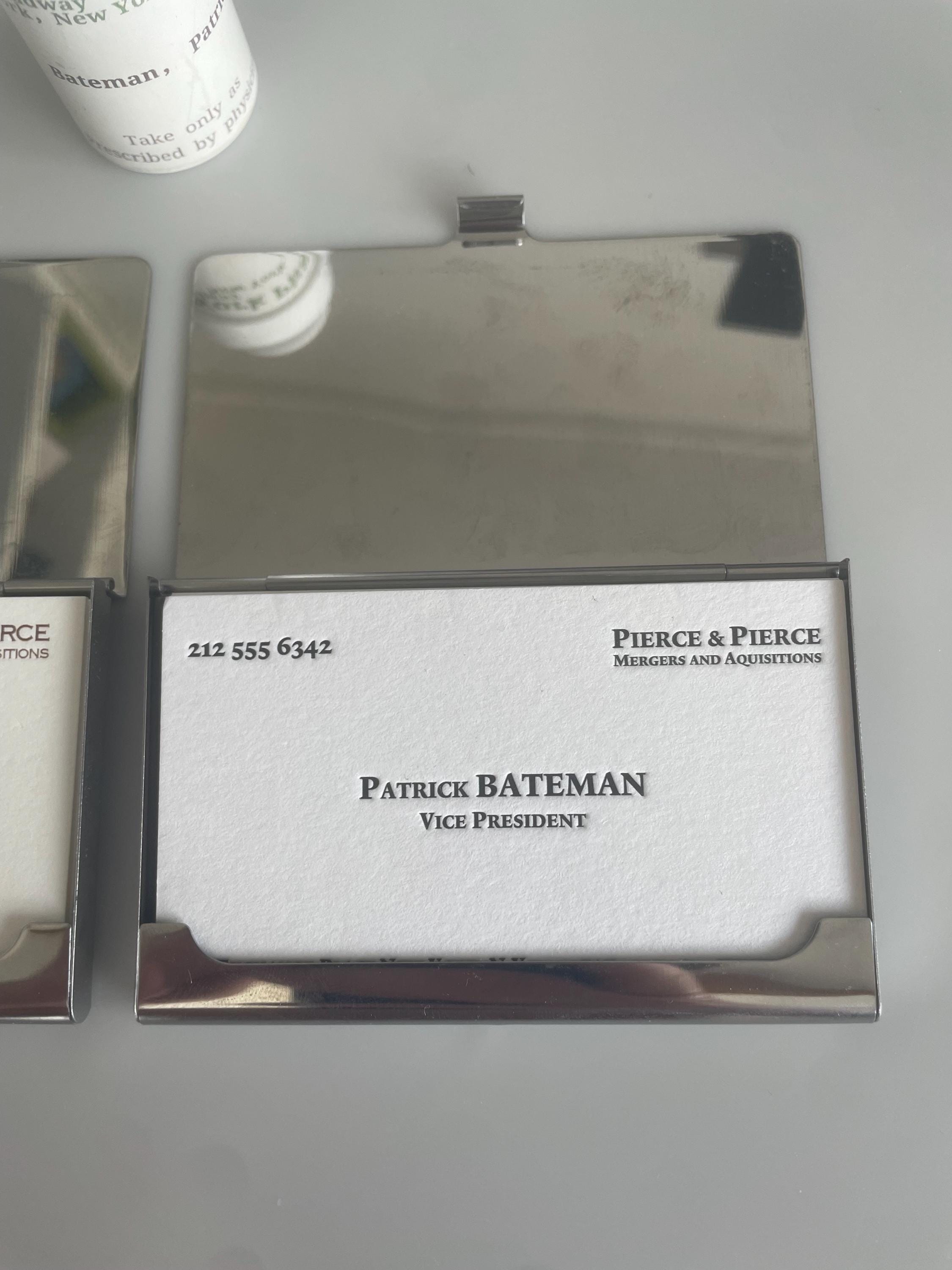 American Psycho Replica Set – Patrick Bateman & Paul Allen Business ...