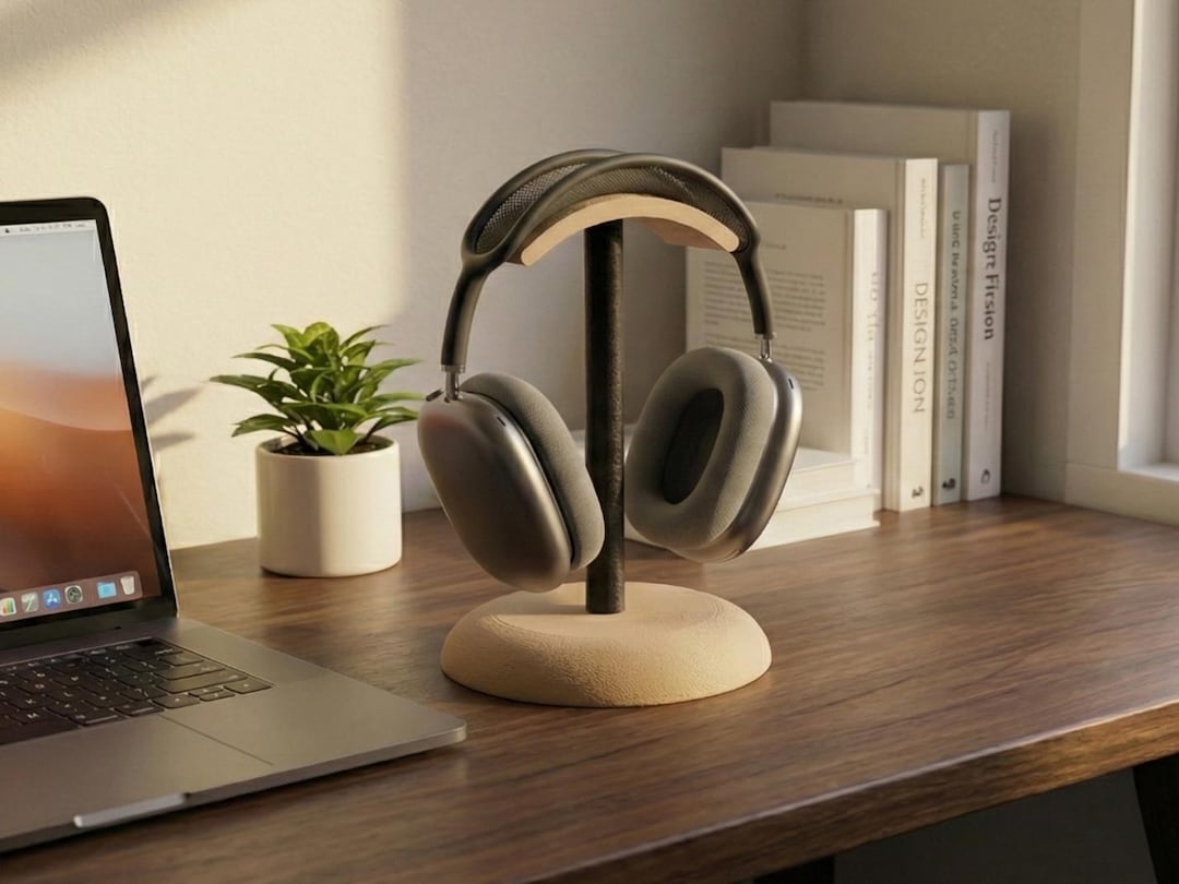 Minimalist Headphone Stand, Desk Organizer, Scandinavian Design, Modern ...
