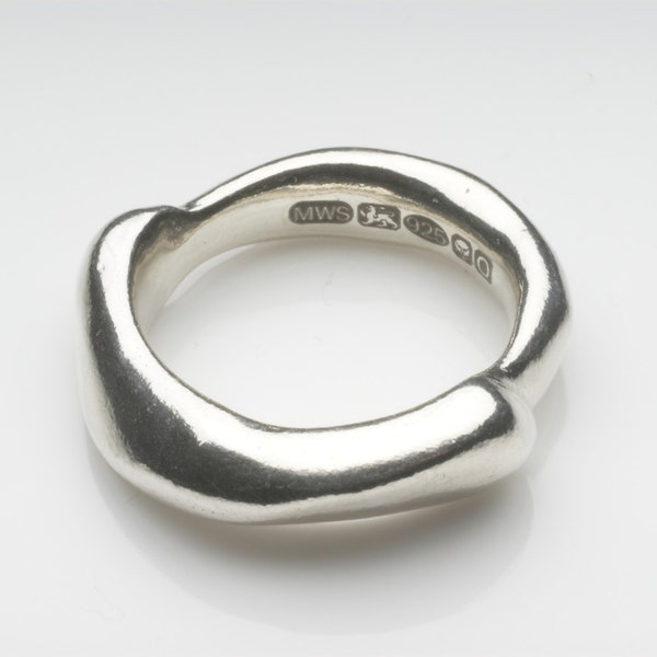Organic Wedding Ring - Etsy