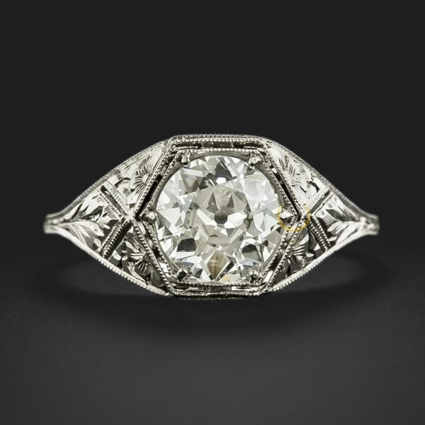 Euro Shank Engagement Rings - Etsy