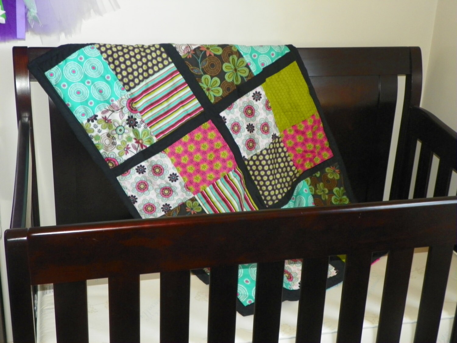 Baby Quilt for a Girl Crib Size - Etsy