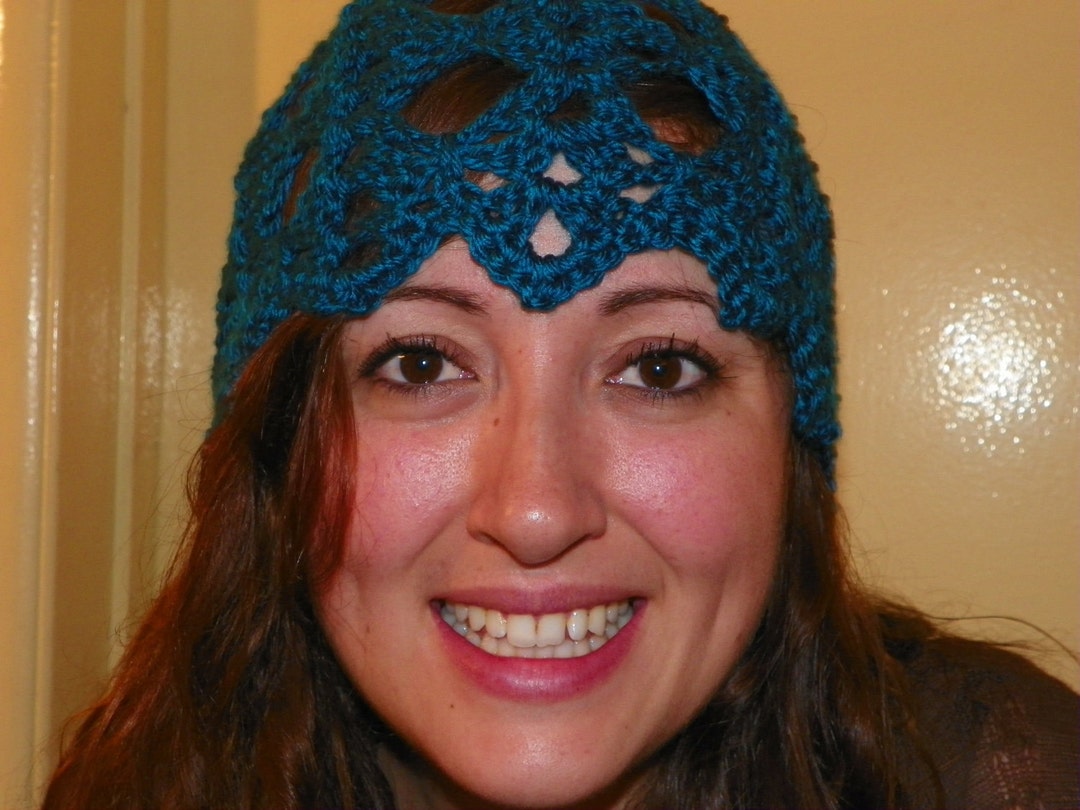 Lady Cleo Hat in Teal Blue or Dark Red for That Classy Look Hand ...