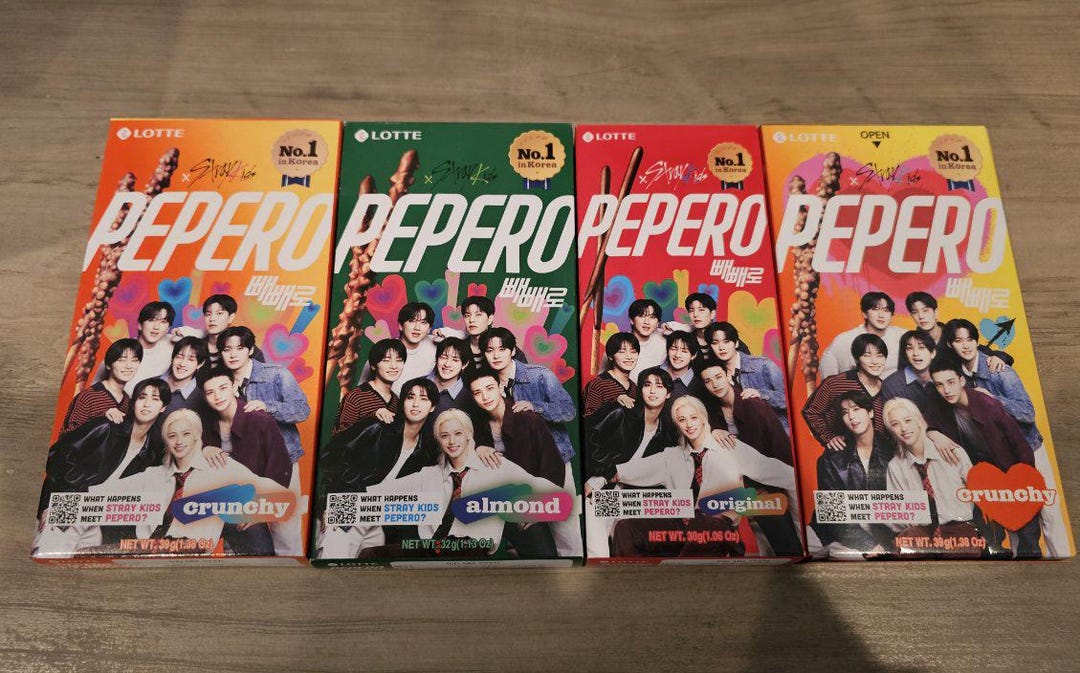 Stray Kids Lotte Pepero 2025 Special Edition / SKZ / Pepero - Etsy
