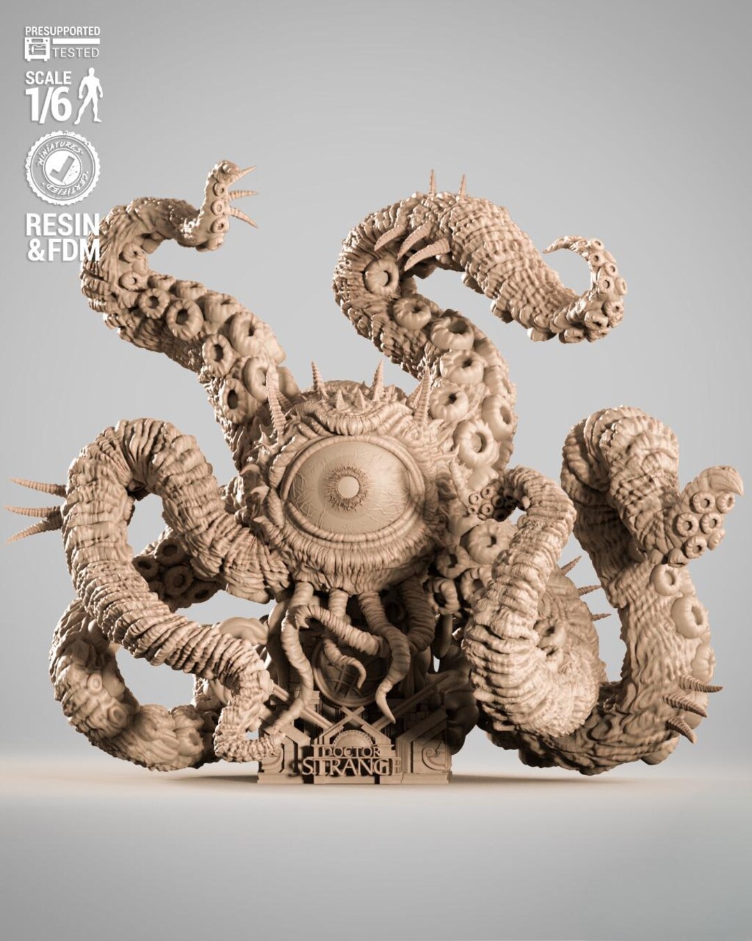 The Eldritch Abyss Lord – Ancient Void Devourer STL Statue - Etsy