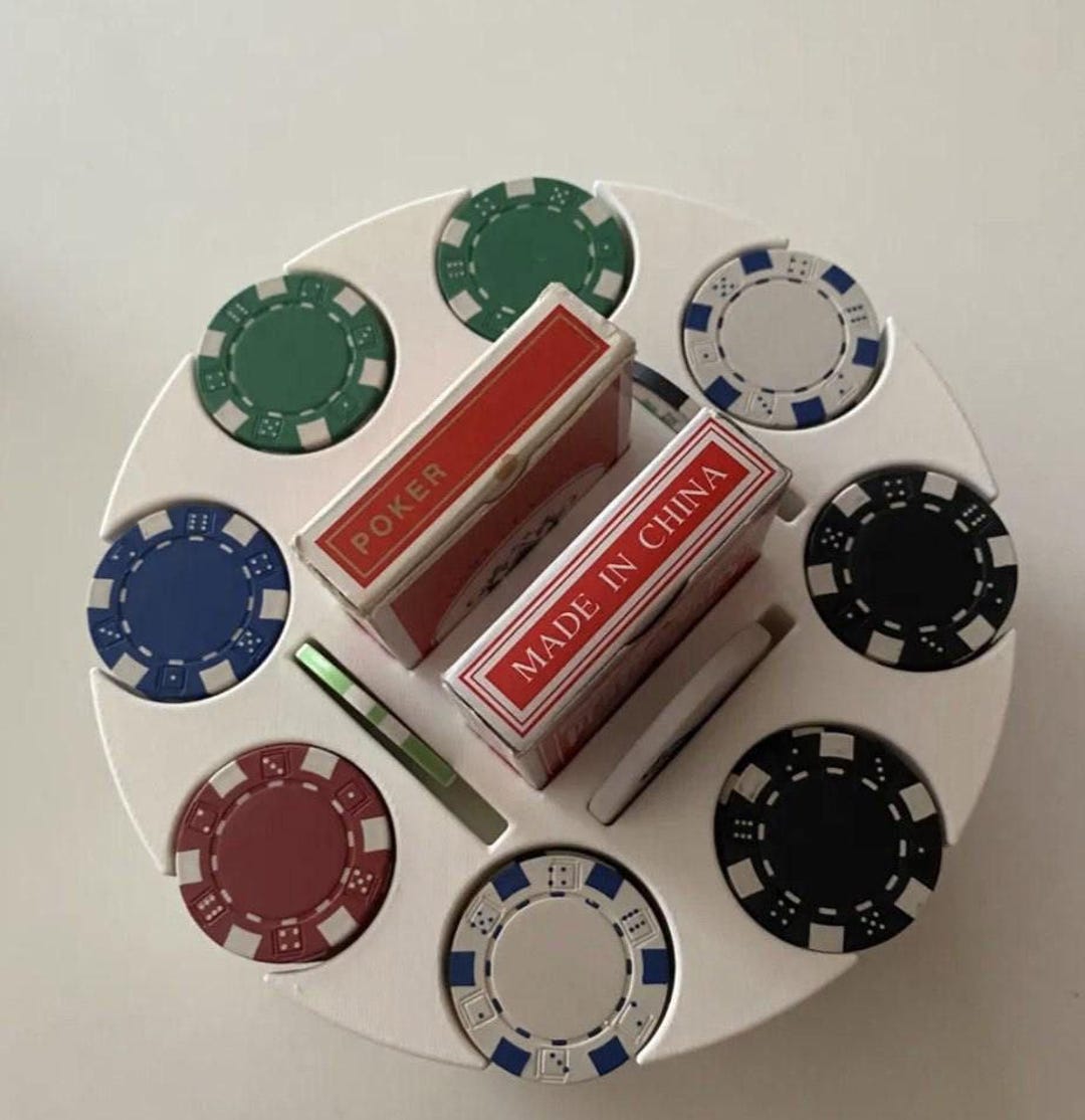 Poker Set Holder STL File - Etsy