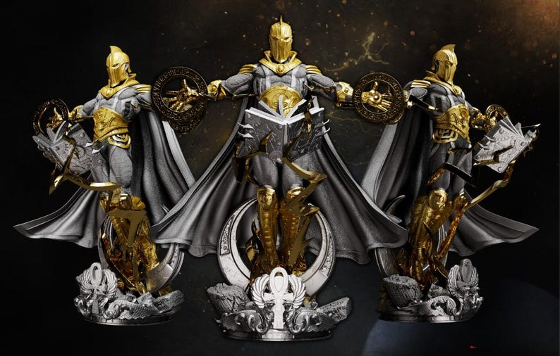 Mystic Sorcerer | Helm of Destiny 3D STL Statue - Etsy