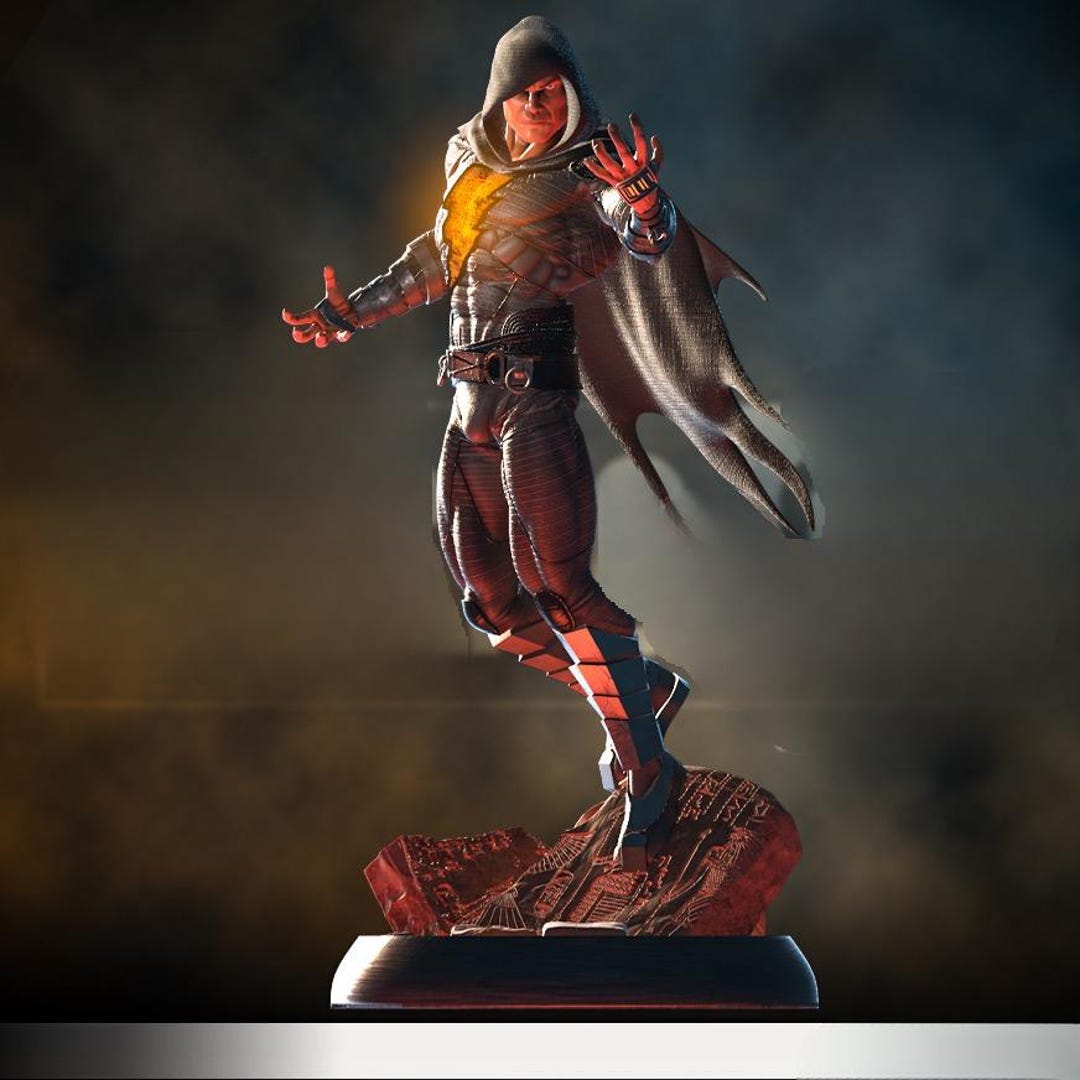 The Thunder Sovereign – Power of the Ancient Gods STL Statue - Etsy