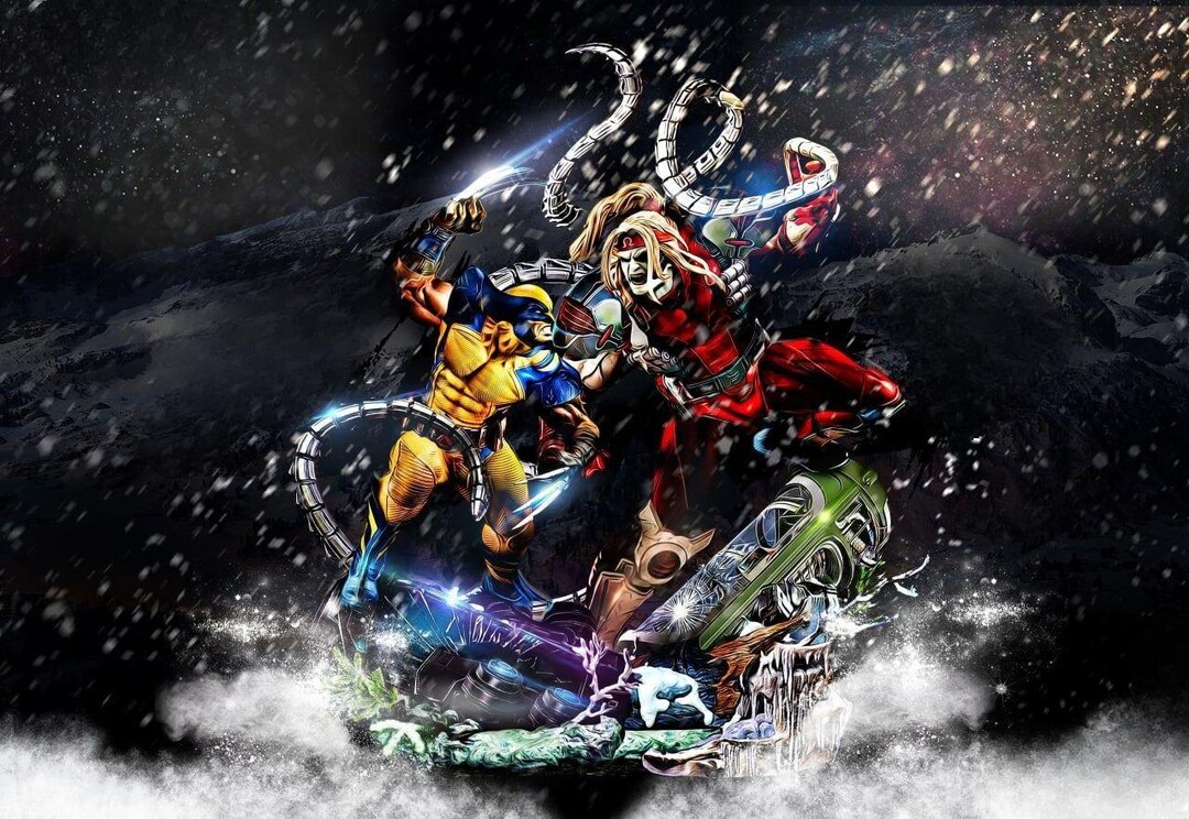 Ferocious Claws Vs Crimson Tentacles | Battle Duel 3D STL Statue - Etsy