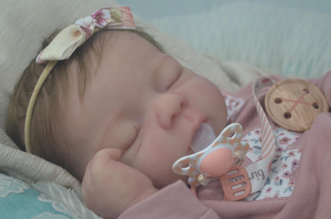 ALBA Marshmallow Silicone Doll - Sculpture by Estibaliz Alonso - Etsy