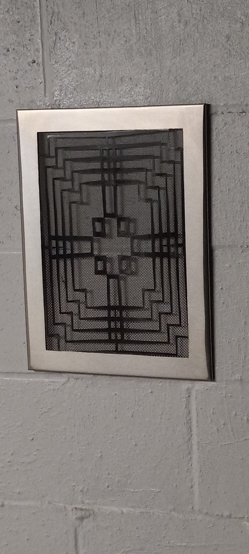Art Deco Geometric Pattern Vent Cover - Etsy
