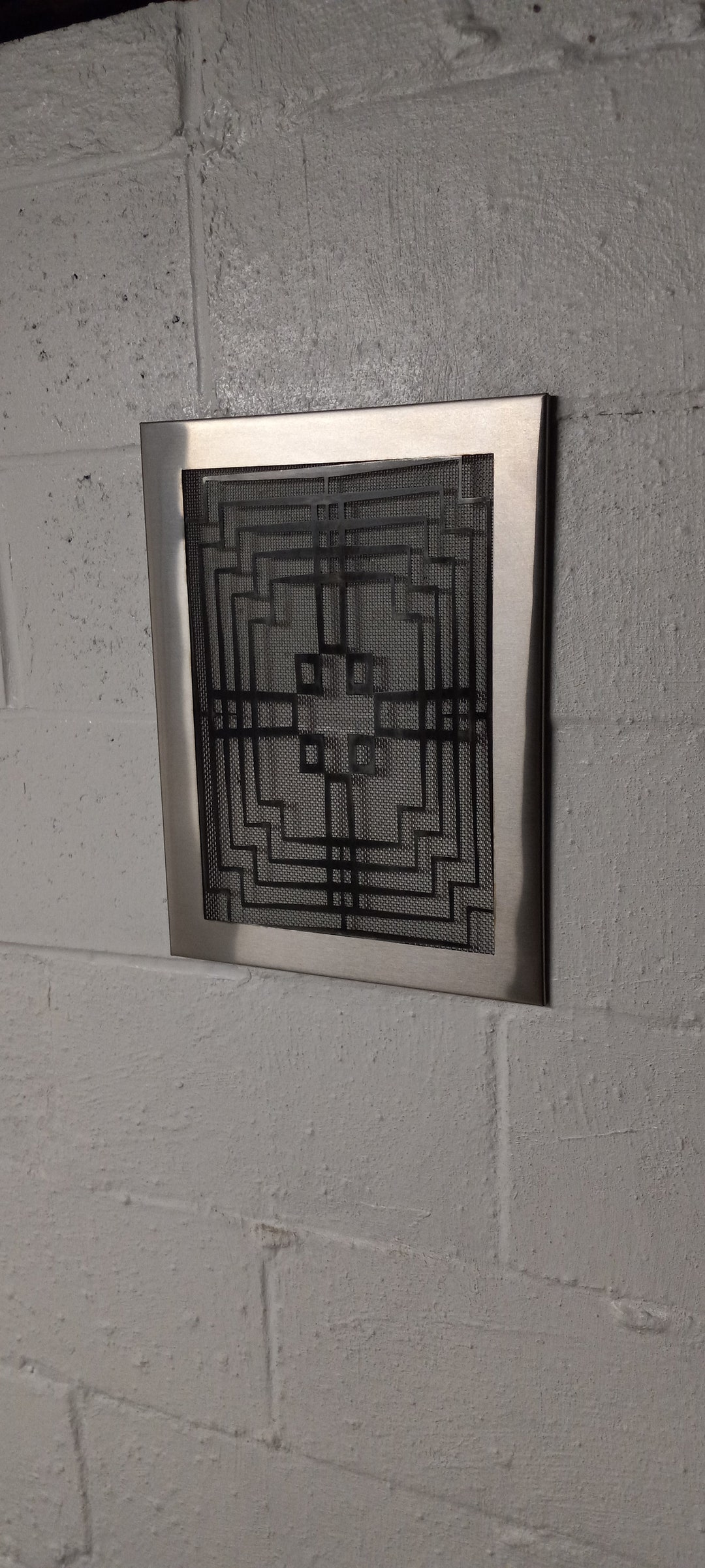 Art Deco Geometric Pattern Vent Cover - Etsy