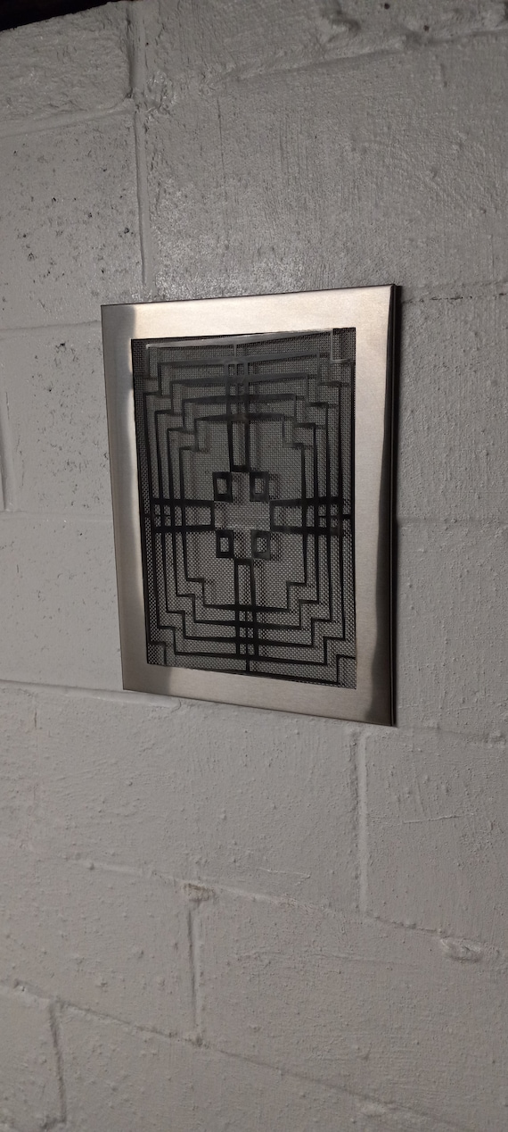Art Deco Geometric Pattern Vent Cover - Etsy