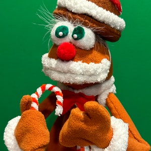 Ginger Snap the Gingerbread Man Puppet. - Etsy