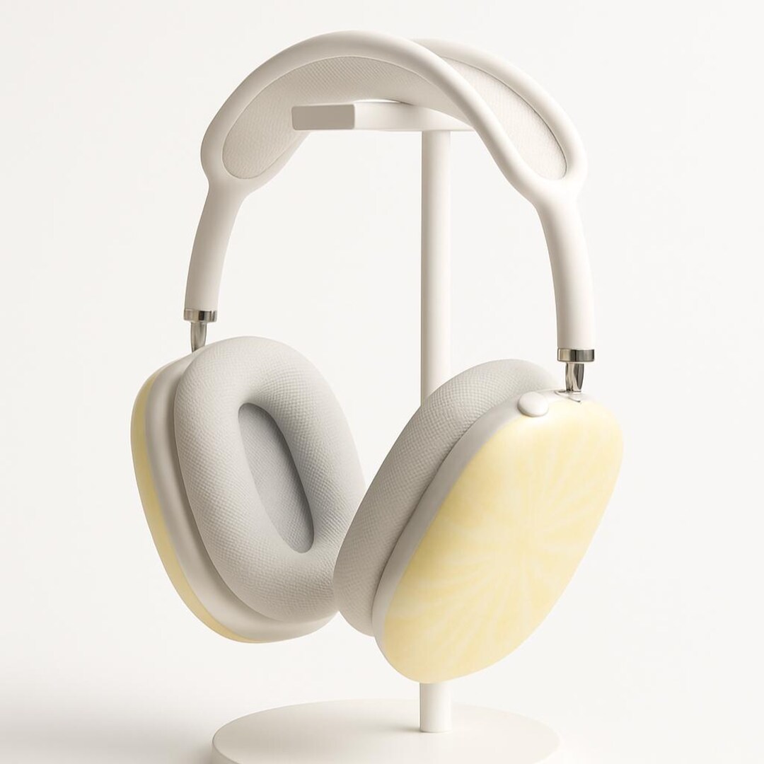 Yellow Tie Dye AirPod Max Case | Soft Pastel Tie Boho Headphone Cover ...
