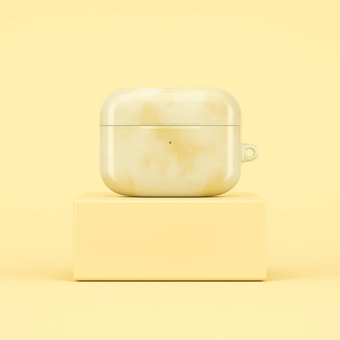 Yellow Tie Dye Airpods Case: Airpods 4 Case, AirPod Pro 1, AirPod Pro 2 ...