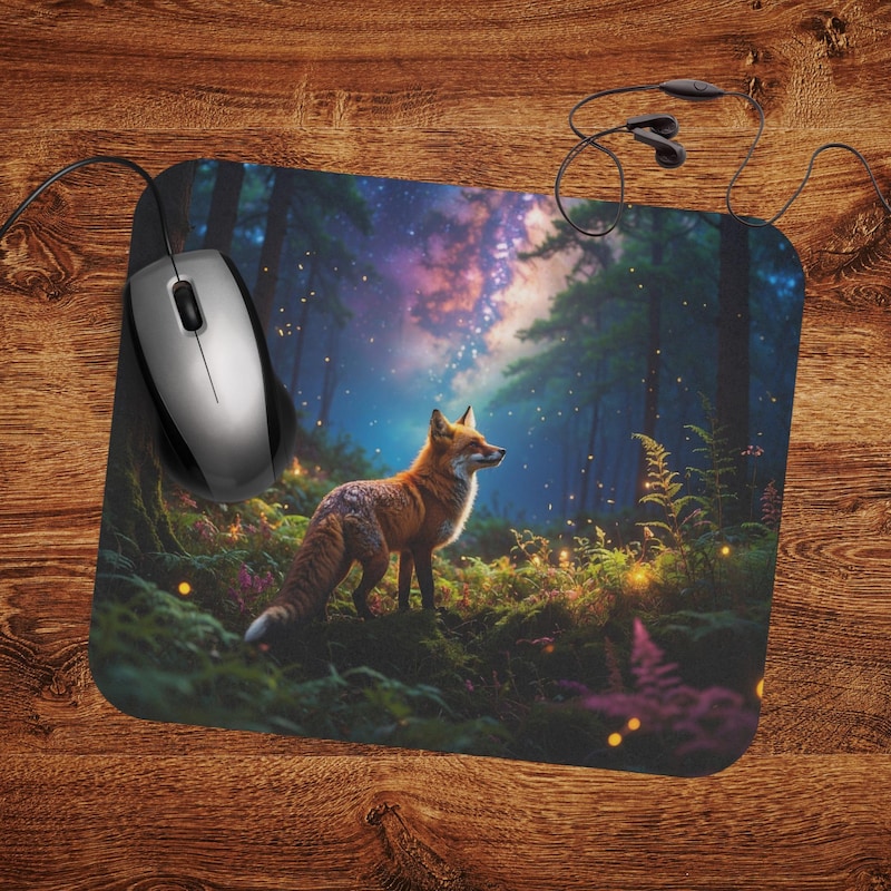 Fox Mouse Pad - Etsy