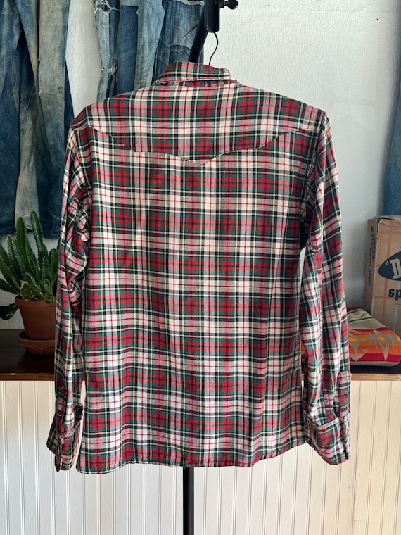 1950s Wrangler Blue Bell Western Shirt Slant Pocket - Gem