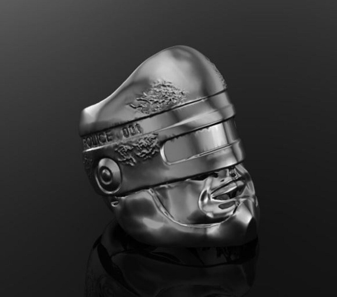 Police Cop Ring – Sterling Silver Law Enforcement Ring, Officer Badge ...