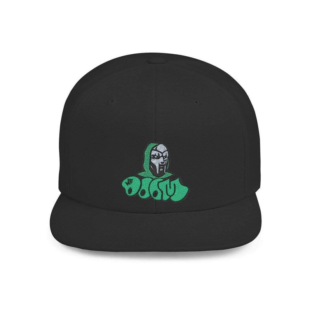 MF DOOM Inspired Embroidered Snapback | Hip Hop Streetwear Cap| Rap ...