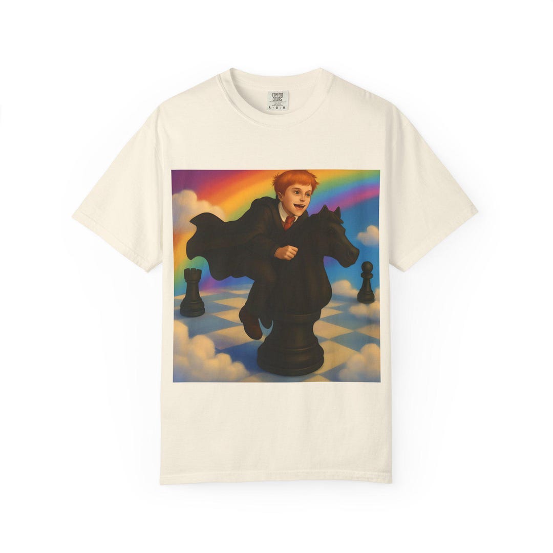 Ron Weasley Wizard Chess Fantasy Comfort Colors T-shirt | Magical ...