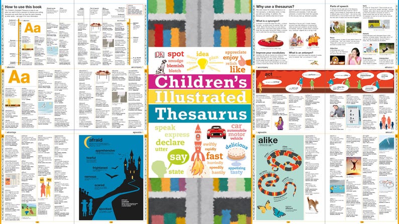 Visual Dictionary for Kids | Illustrated Learning E-books Bundle ...