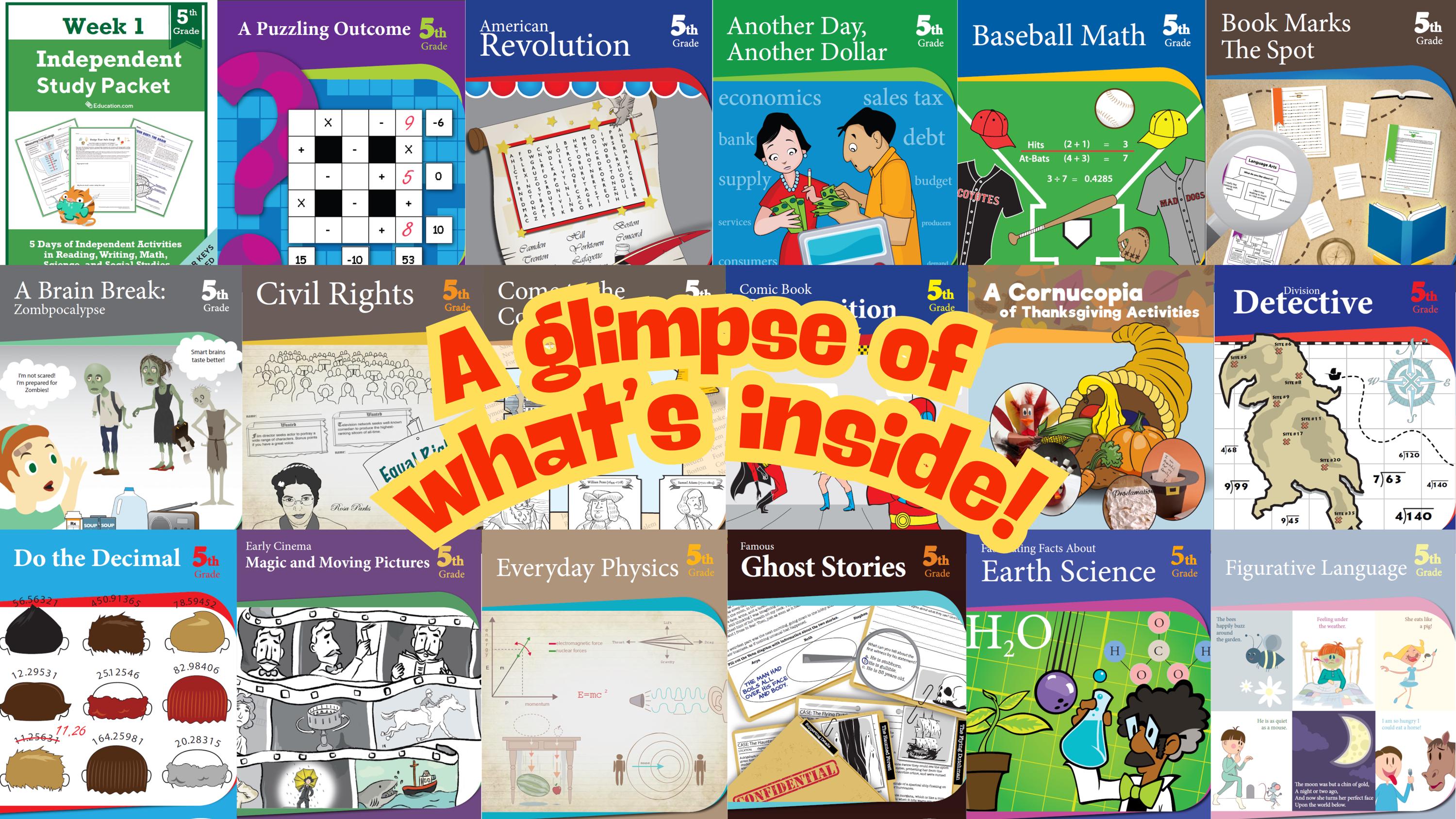 5th Grade Mega Bundle | 2000+ Pages Printable Homeschool Curriculum ...