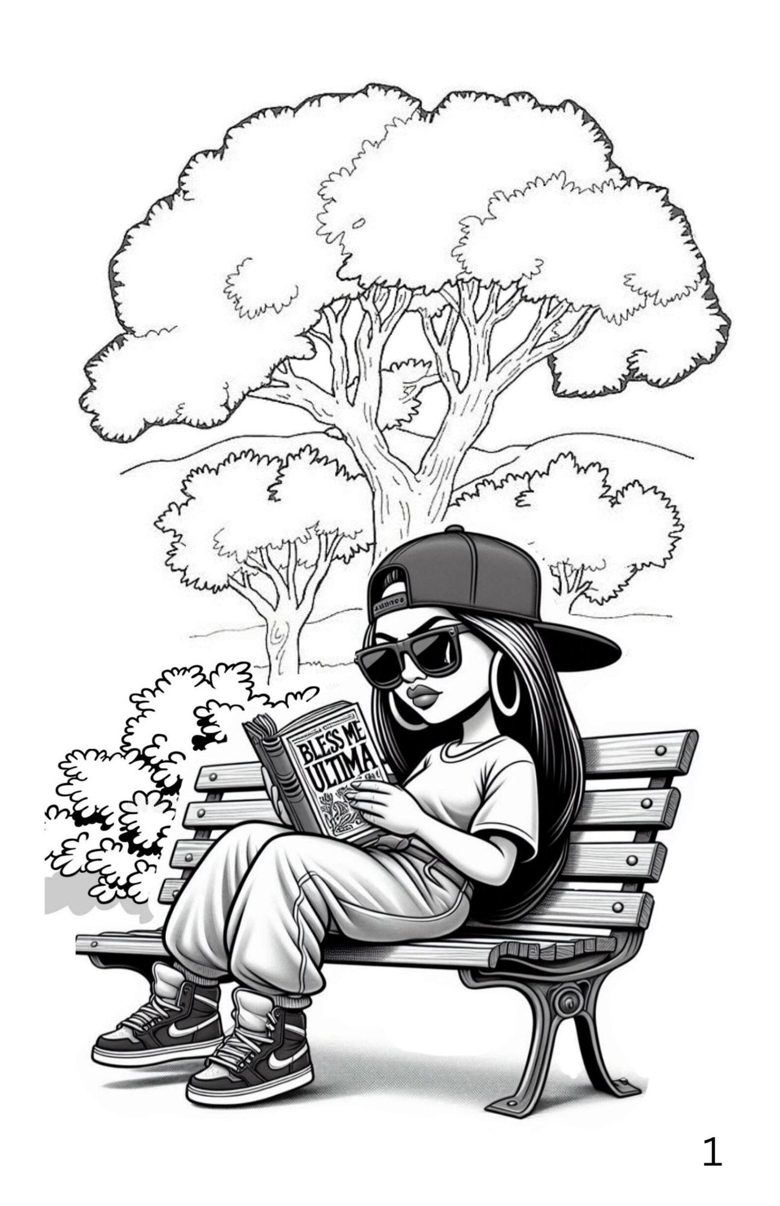 Chicano Coloring Page - Etsy