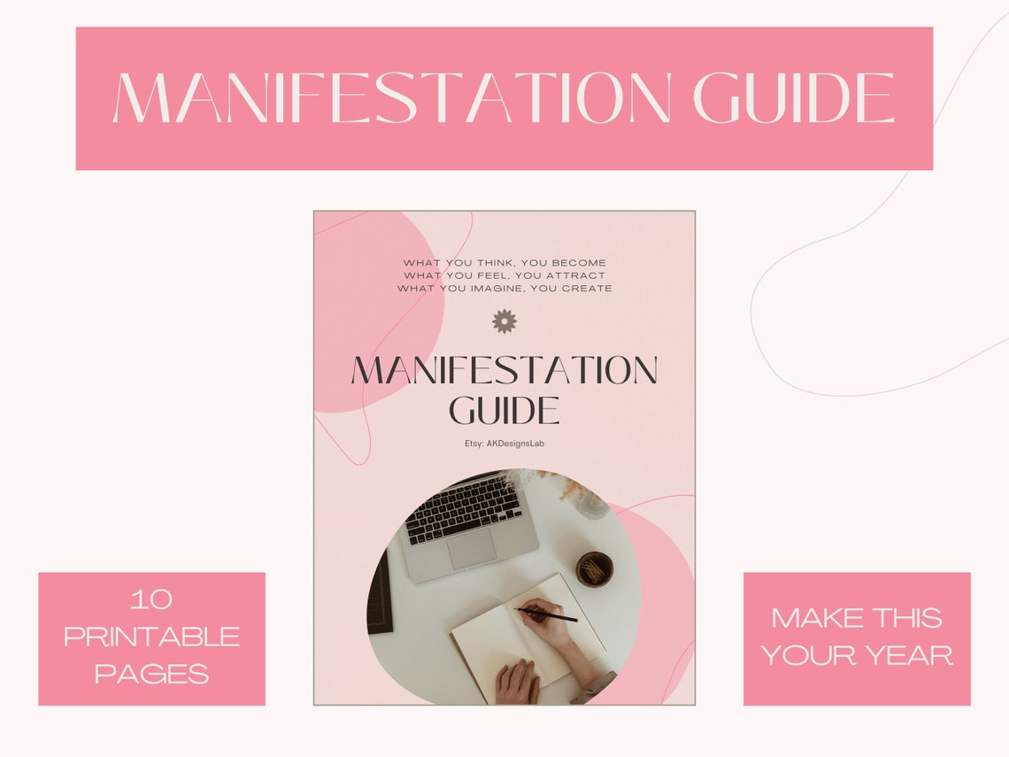 Manifestation Guide, Goal Setting, Affirmations, Manifestation ...
