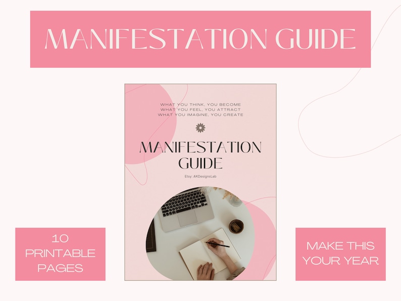 Manifestation Guide, Goal Setting, Affirmations, Manifestation ...