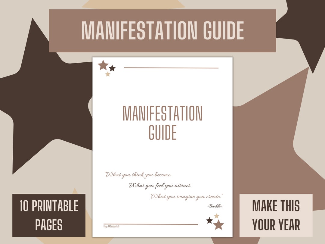 Manifestation Guide, Goal Setting, Affirmations, Manifestation ...